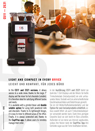 Technische Daten CS11 — 2S21 | La Cimbali